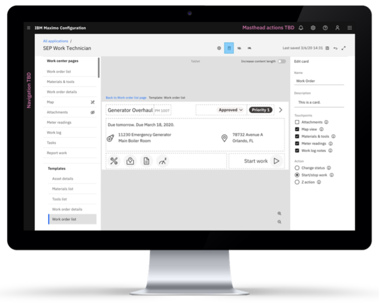 IBM Maximo Mobile - MACS